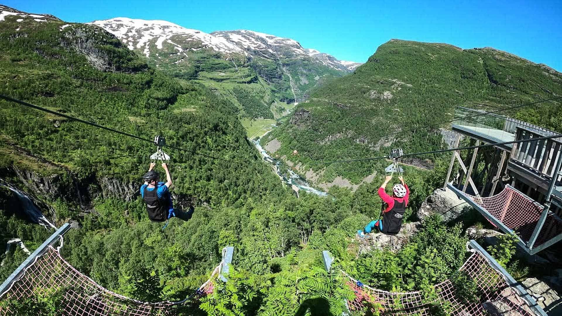 Standard Plus Zipline Tour, Norway Active, Voss